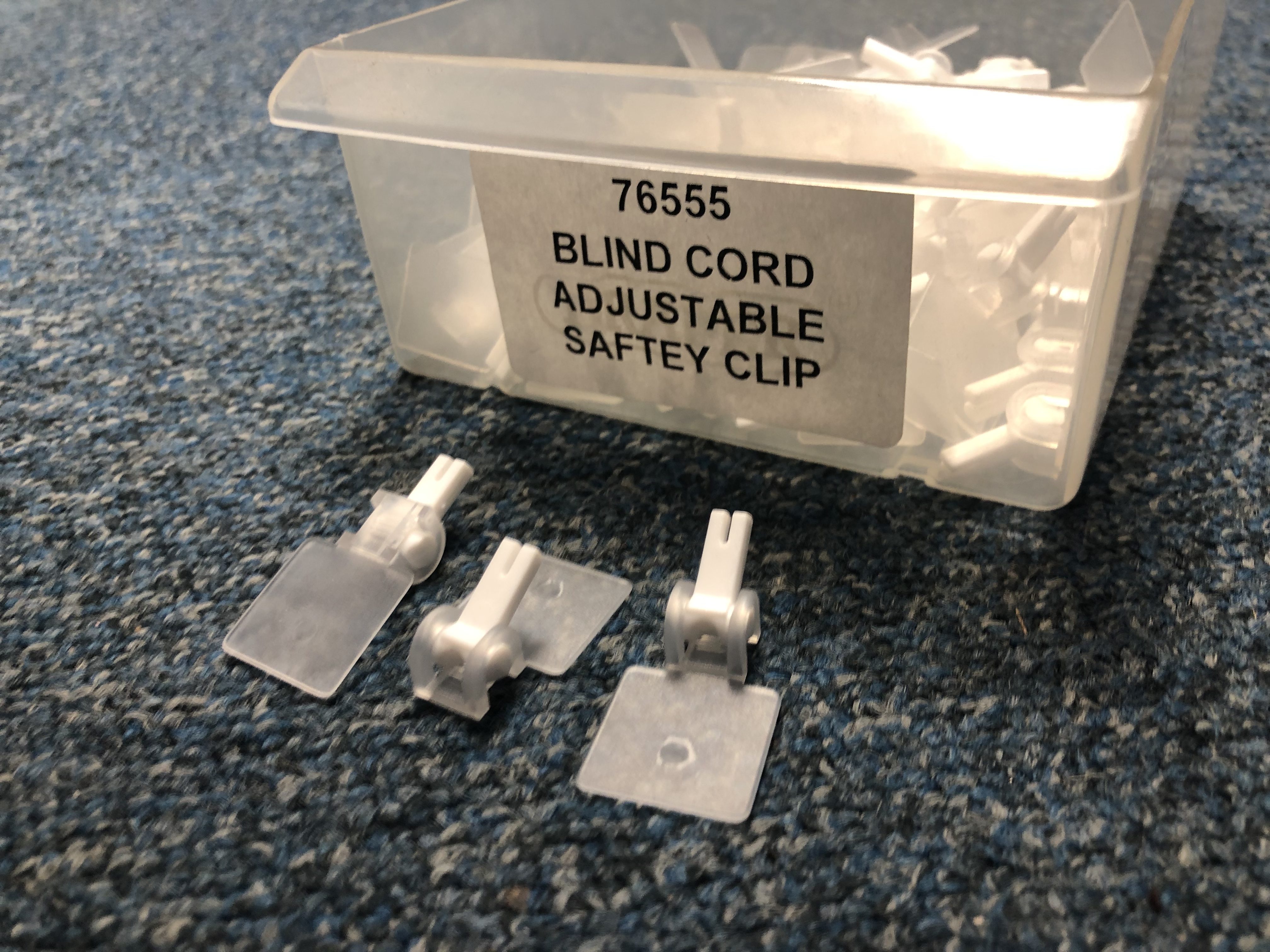 Safety Blind Cord Adjustable Clip - Martins Upholstery Supplies